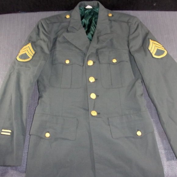 Jackets & Coats | Vietnam Era Usgi Us Army Class A Dress Green Jacket ...